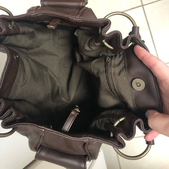 Bags | Dark Chocolate Brown Leather Satchel Purse | Poshmark